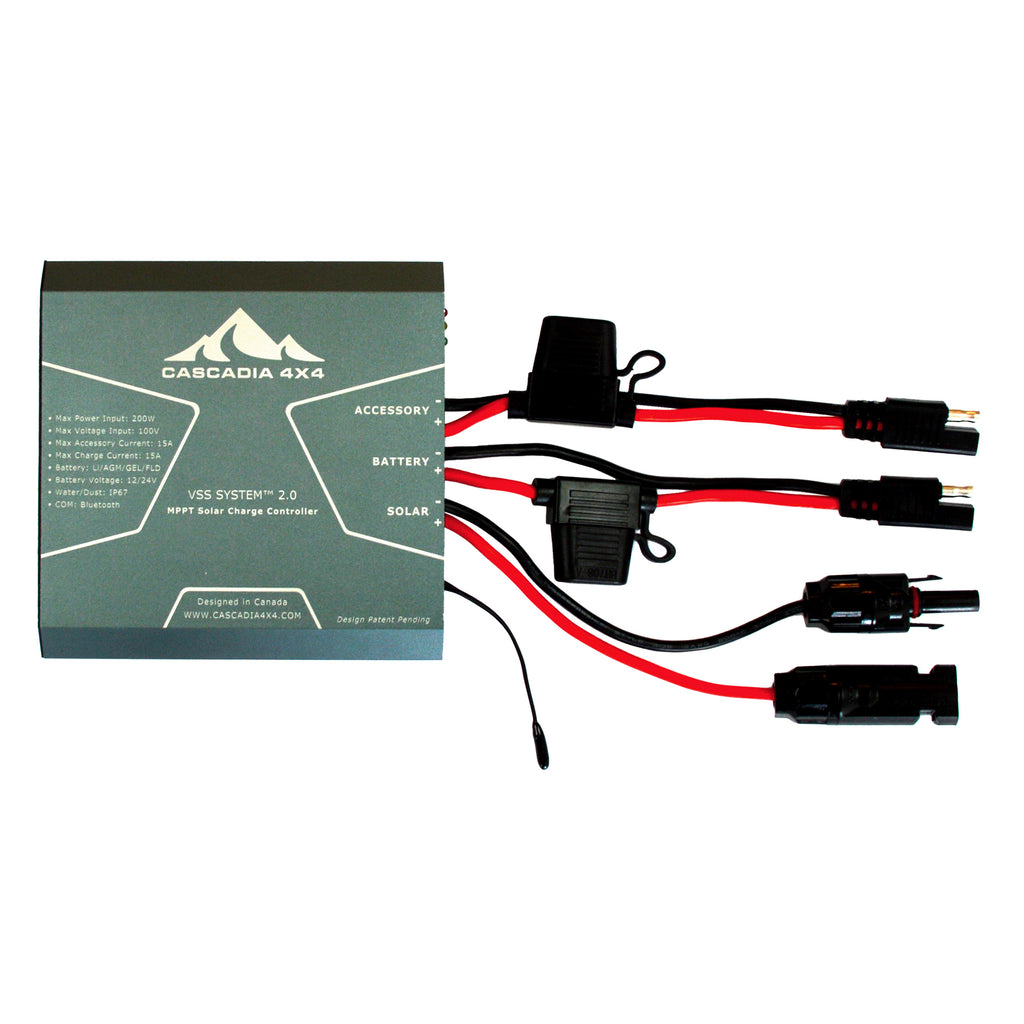MPPT Bluetooth Solar Charge Controller | Waterproof | Cascadia 4x4 ...