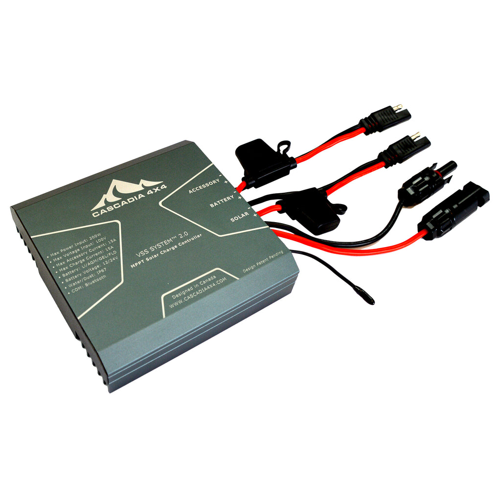 MPPT Bluetooth Solar Charge Controller | Waterproof | Cascadia 4x4 ...