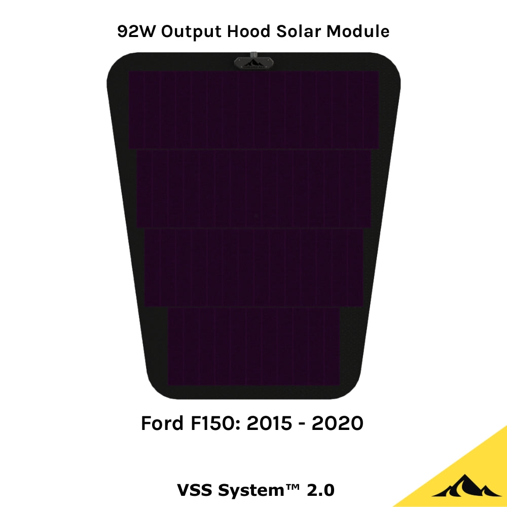 Ford F-150 Hood Solar Panel (2015-2020) | Cascadia 4x4 | VSS System ...